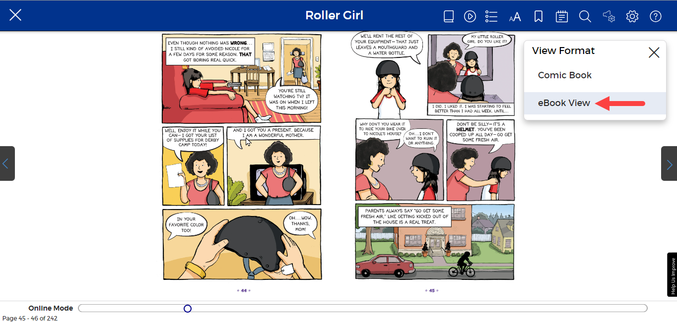 Use comic book features